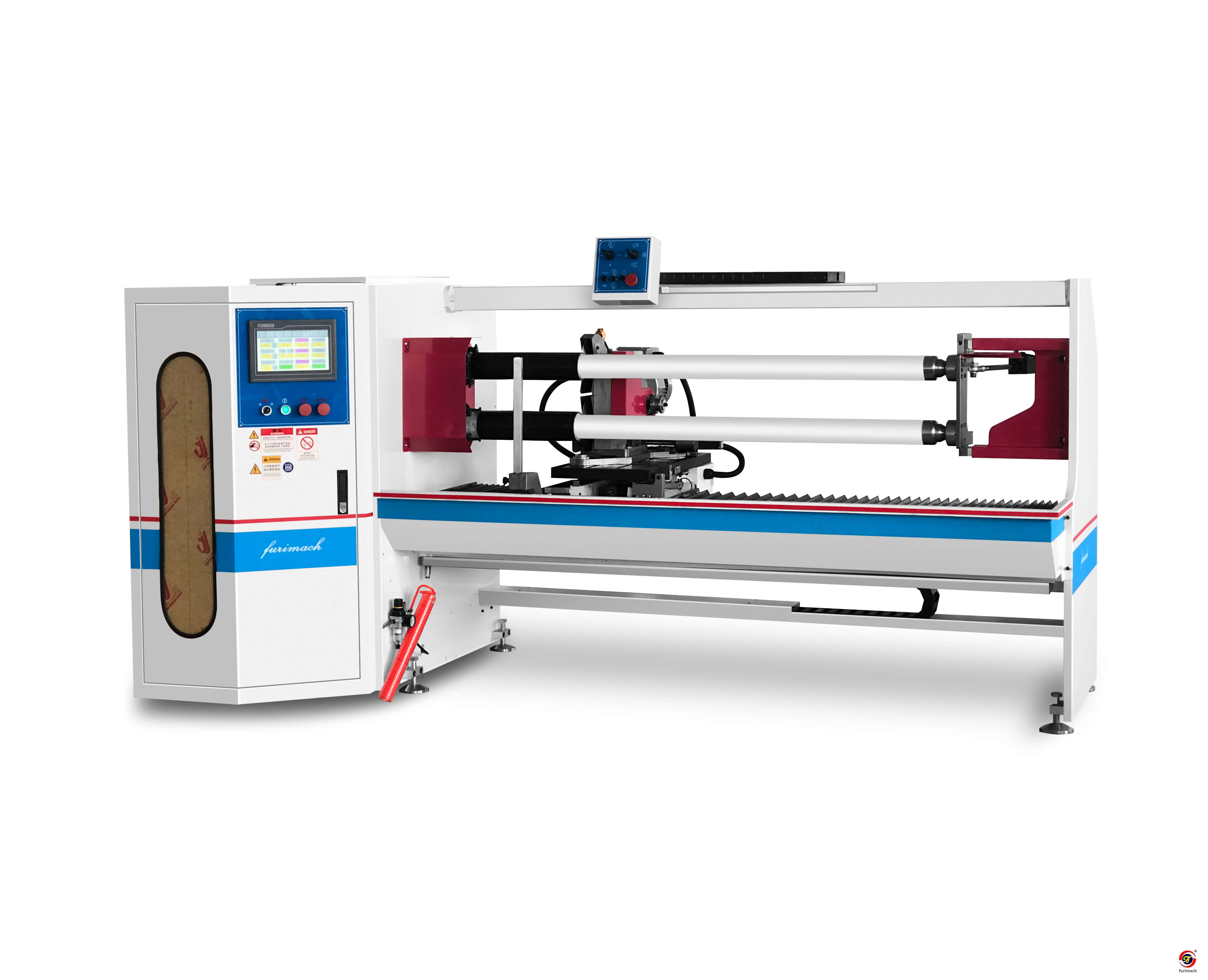 FCB Double shaft Auto Log Roll Slitter Machine Buy bopp slitting machine tape slitting machine tape cutting machine Product on FURIMACH